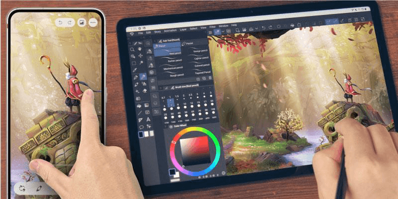 美式漫畫、日系漫畫、條漫的創作程式 - CLIP STUDIO PAINT