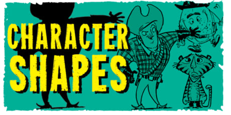 Designing characters with 7 basic shapes | Art Rocket