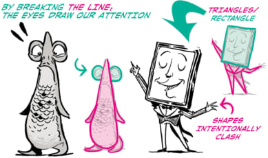 Designing characters with 7 basic shapes | Art Rocket