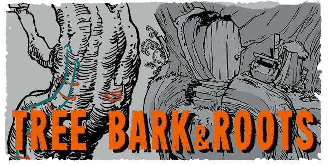 Trees Comic Book Style