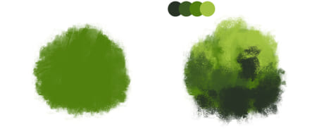 How to Draw Various Foliage with a Depth of Field | | Art Rocket