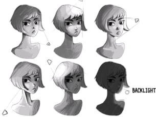 Easy tips to paint light and shadow | Art Rocket