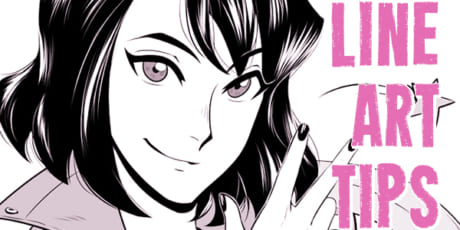 Tips for Drawing Digital Anime Line Art! | Art Rocket